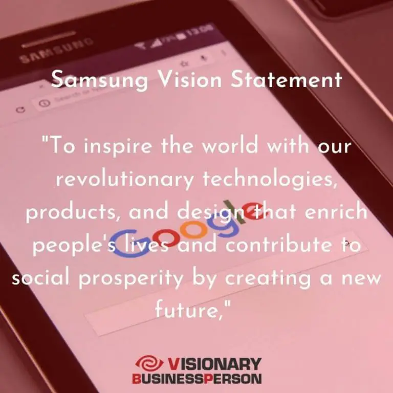 Samsung Mission & Vision Statement Analysis 2023